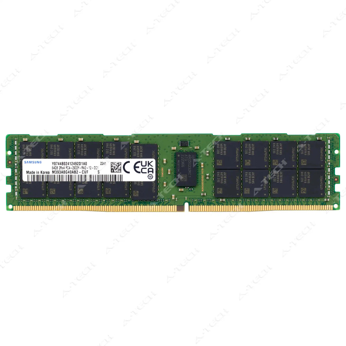 M393A8G40AB2-CVF - Samsung RAM 64GB 2Rx4 PC4-23400 RDIMM DDR4 2933MHz