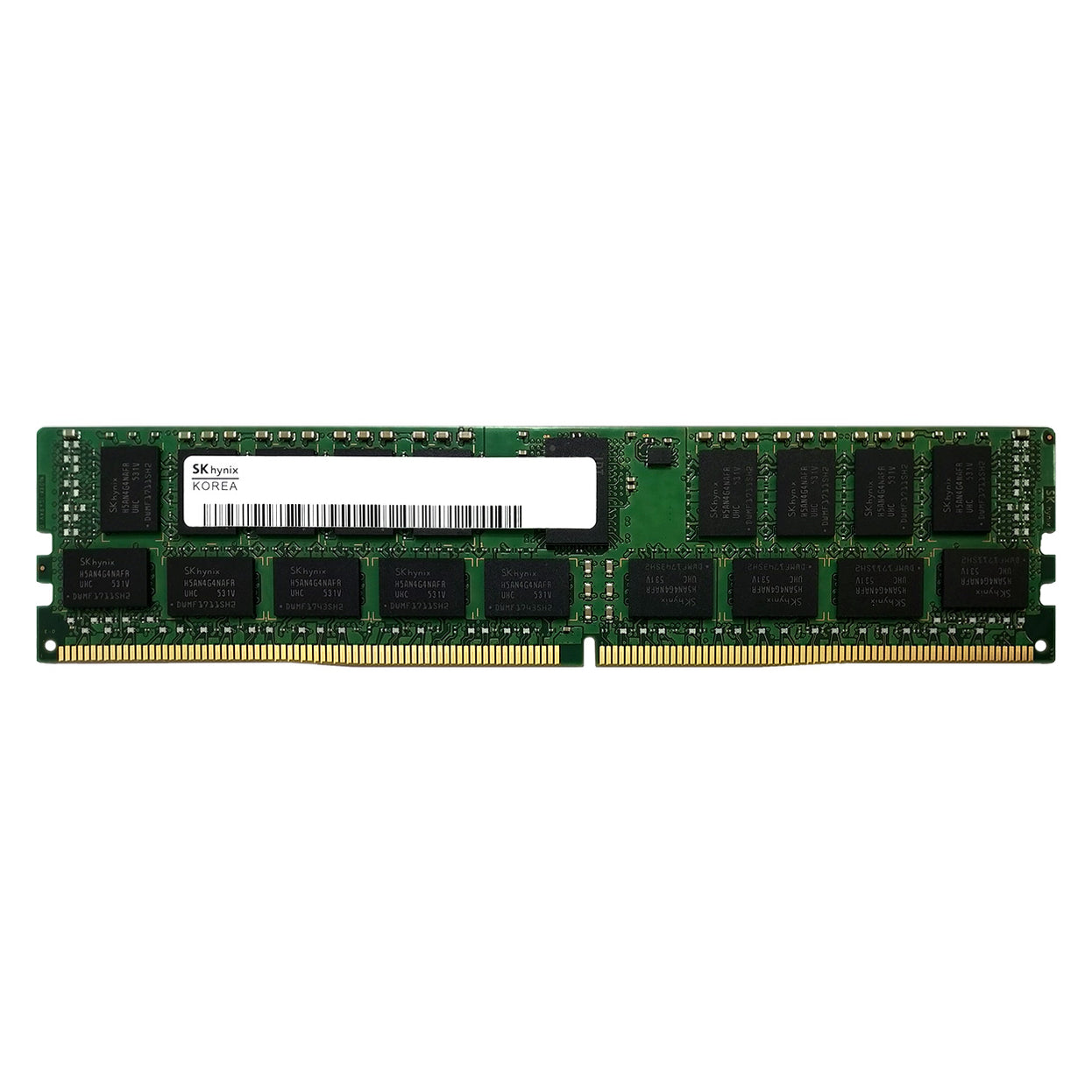HMA82GR7AFR4N-UH - Hynix RAM 16GB 1Rx4 PC4-19200 RDIMM DDR4 2400MHz EC